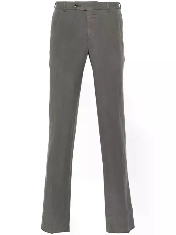 PT TORINO Drawstring-fastening Trousers - Grey