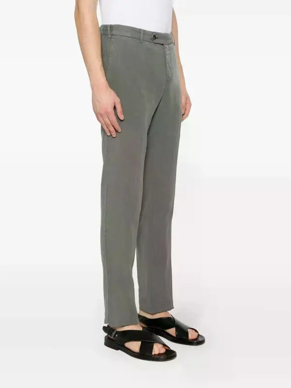 PT TORINO Drawstring-fastening Trousers - Grey