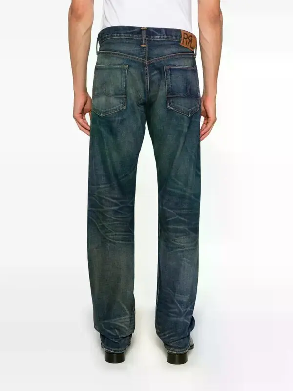 Ralph Lauren Ripped Slim-cut Jeans
