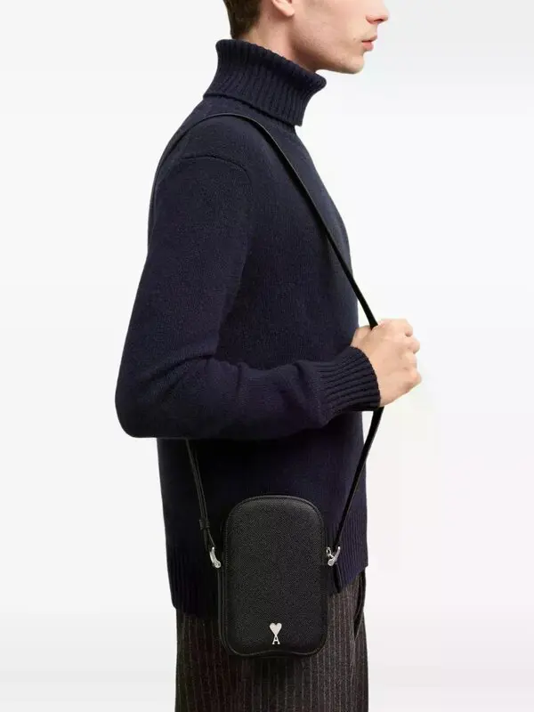 AMI Paris Vertical Shoulder Bag