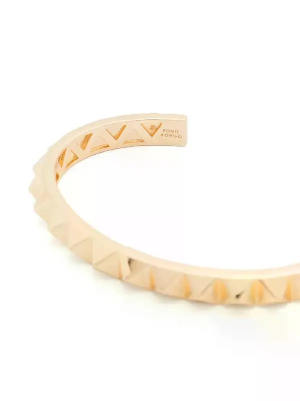 Eddie Borgo Large Pyramid Cuff