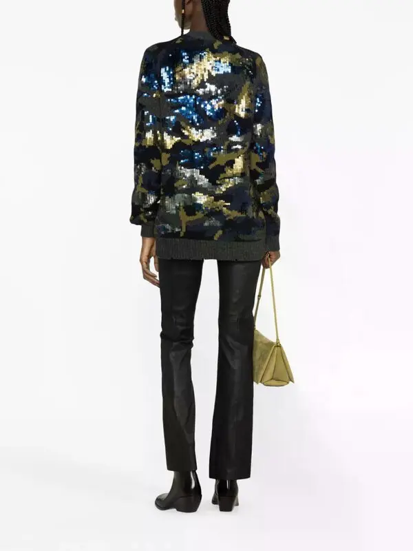 Zadig&Voltaire Sequin-embellished Merino Wool Jumper