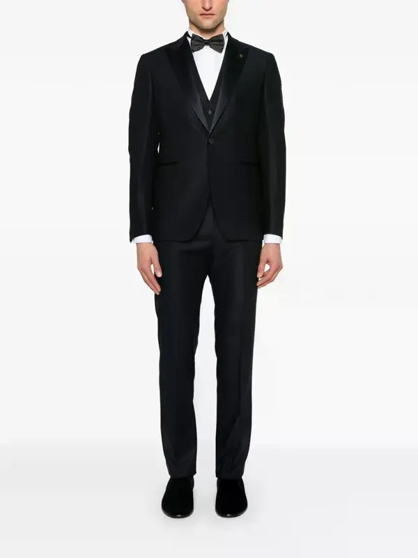 Tagliatore Single-breasted Dinner Suit - Blue