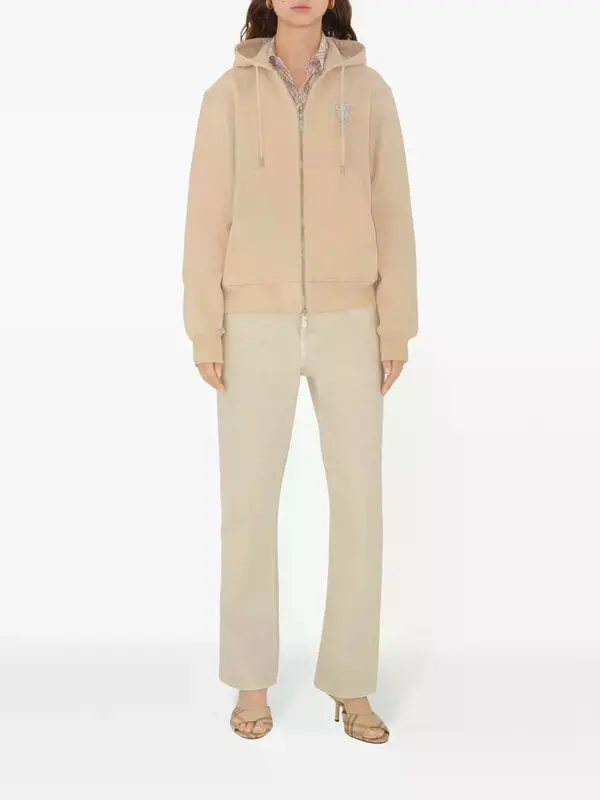 Burberry Equestrian Knight Cotton Hoodie