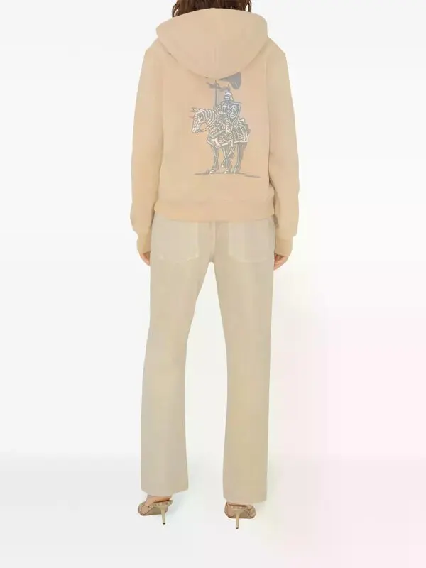 Burberry Equestrian Knight Cotton Hoodie