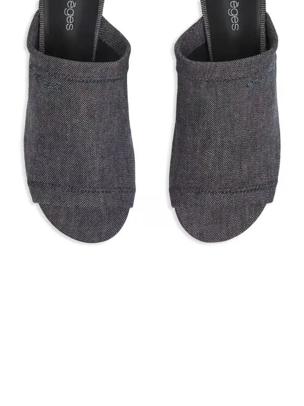 COURREGES Wet Mules - Grey