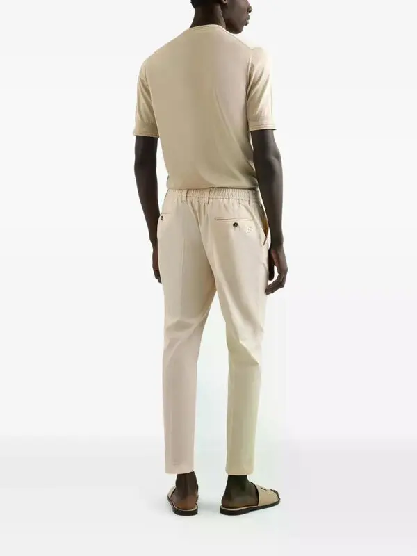 Dolce & Gabbana Silk T-shirt - Neutrals