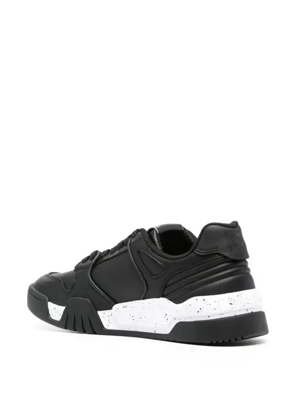 Just Cavalli Logo-patch Leather Sneakers