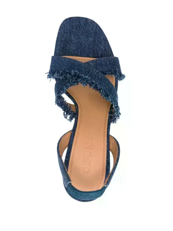 Off-White 110mm Denim Sandals