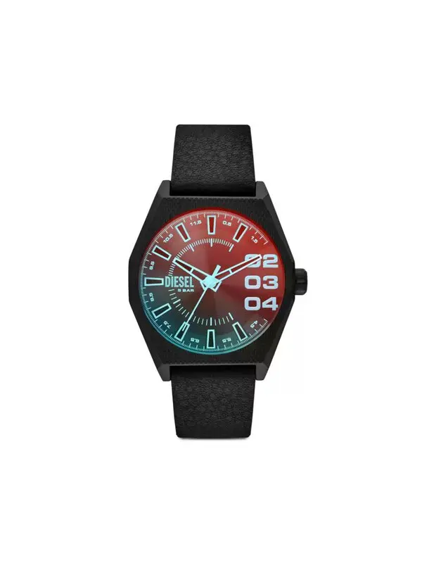 DIESEL® 43mm Scraper Watch - Red
