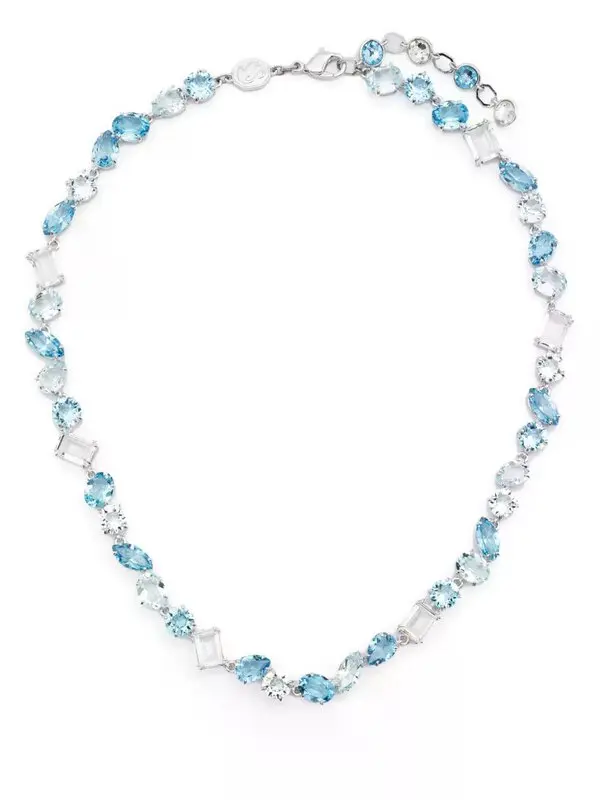 SWAROVSKI Gema Crystal-embellished Necklace - Blue