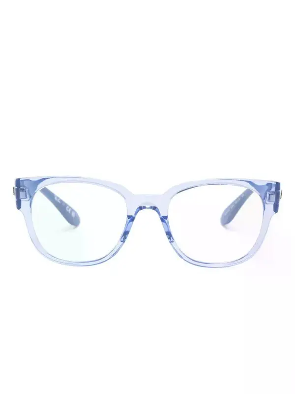 Ray-ban Logo-plaque Glasses - Blue