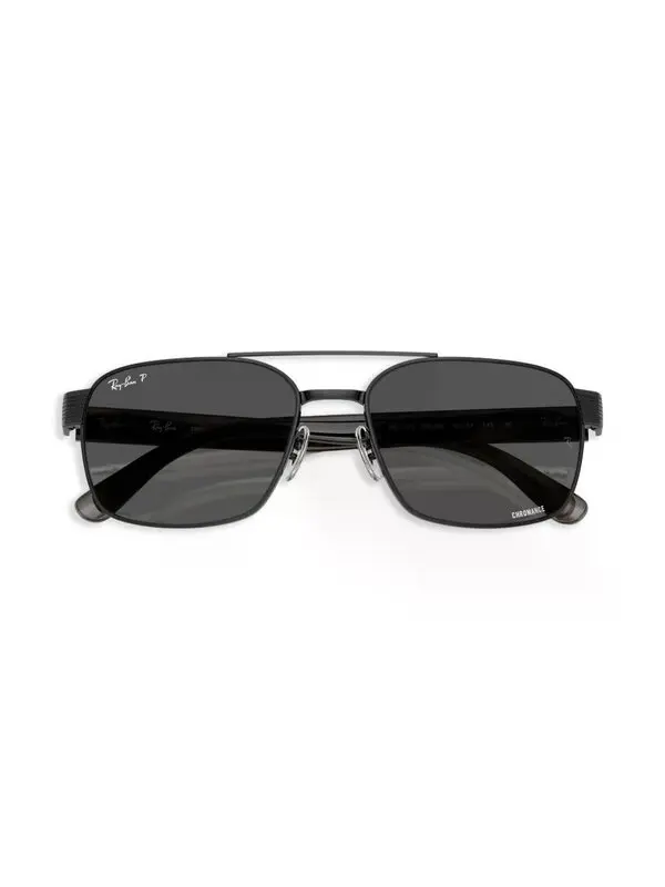 Ray-ban Polarised Aviator Sunglasses - Black