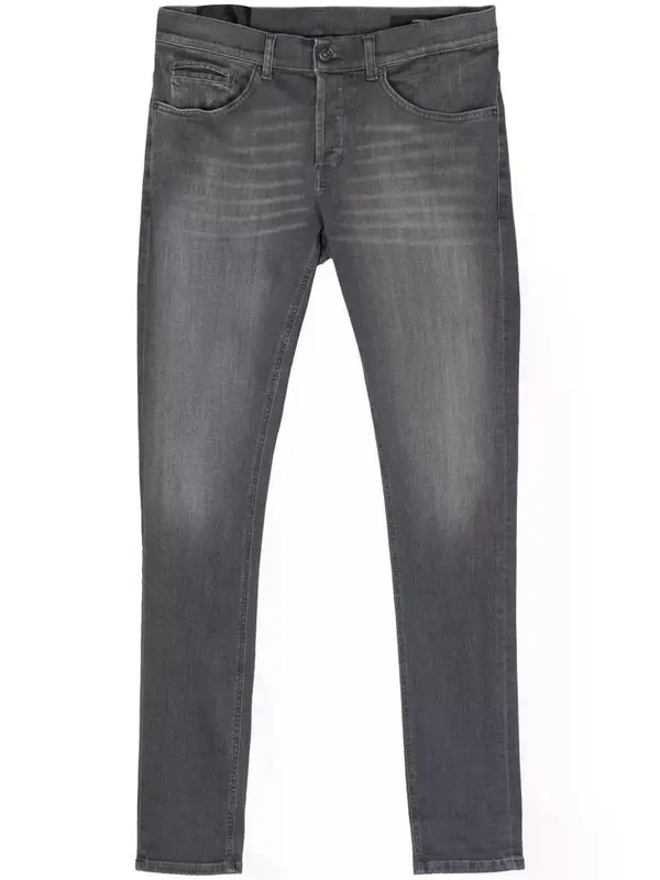 DONDUP George Mid-rise Skinny Jeans - Grey