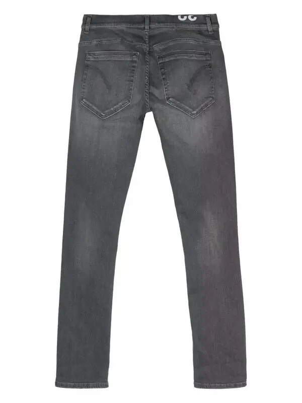 DONDUP George Mid-rise Skinny Jeans - Grey