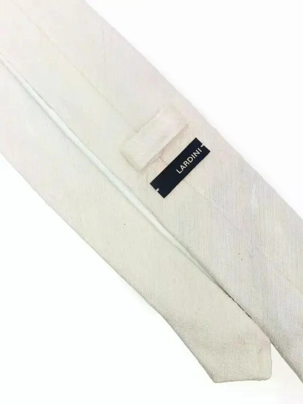 LARDINI Silk Tie - Neutrals