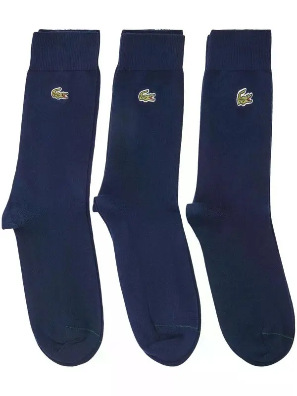 Lacoste Logo-embroidered Socks
