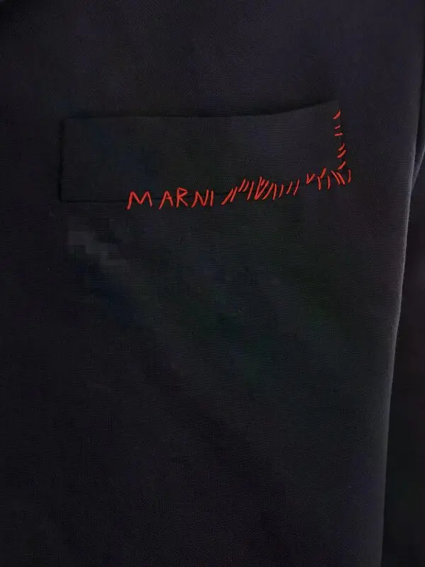 Marni Embroidered-logo Jacket
