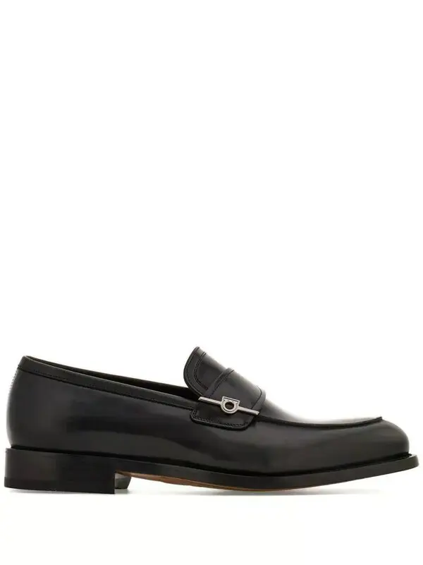 FERRAGAMO Gancini-plaque Loafers