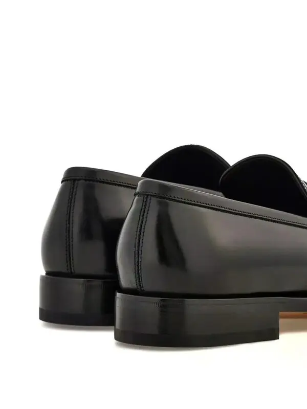 FERRAGAMO Gancini-plaque Loafers