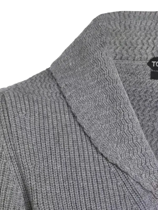 TOM FORD Cashmere Cardigan - Grey