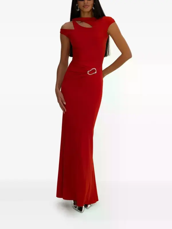 MOOS STUDIO Used To Be Yours Maxi Dress - Red