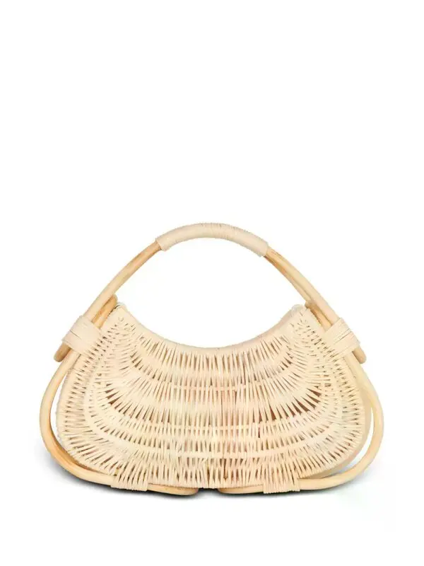 Balmain Jolie Madame Wicker Basket Tote