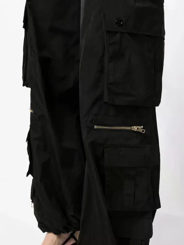 Cynthia Rowley Wide-leg Cargo Trousers