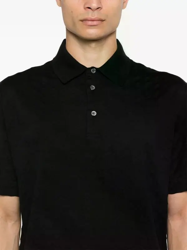 Givenchy 4g-jacquard Polo Shirt