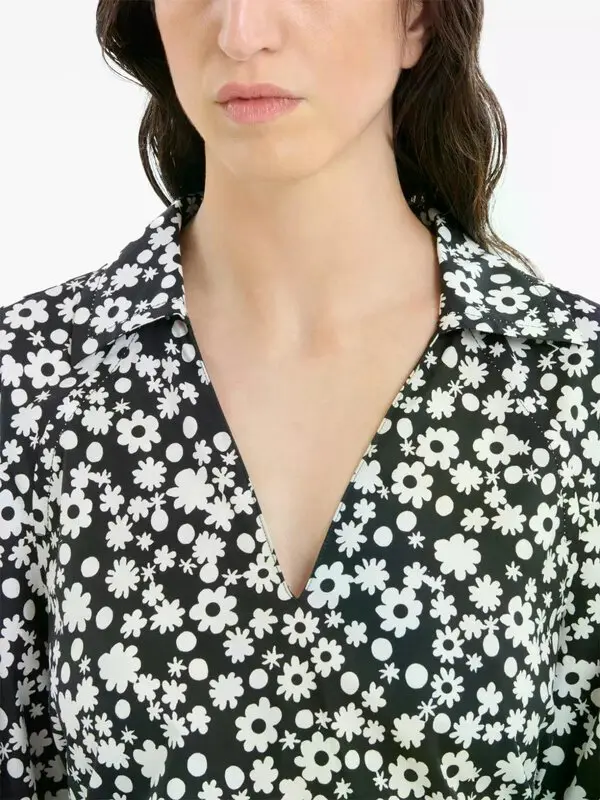 Marni Floral-print Midi Dress