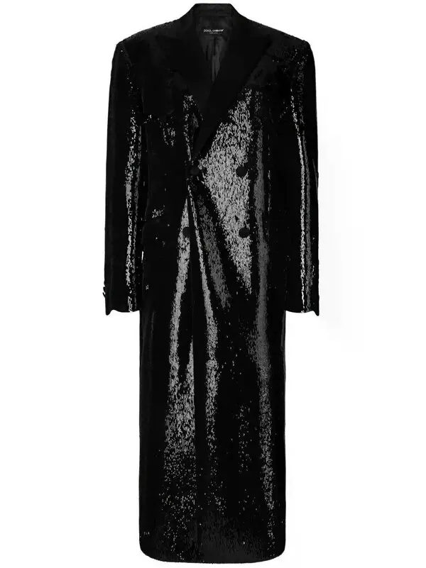 Dolce & Gabbana Peak-lapel Double-breasted Coat
