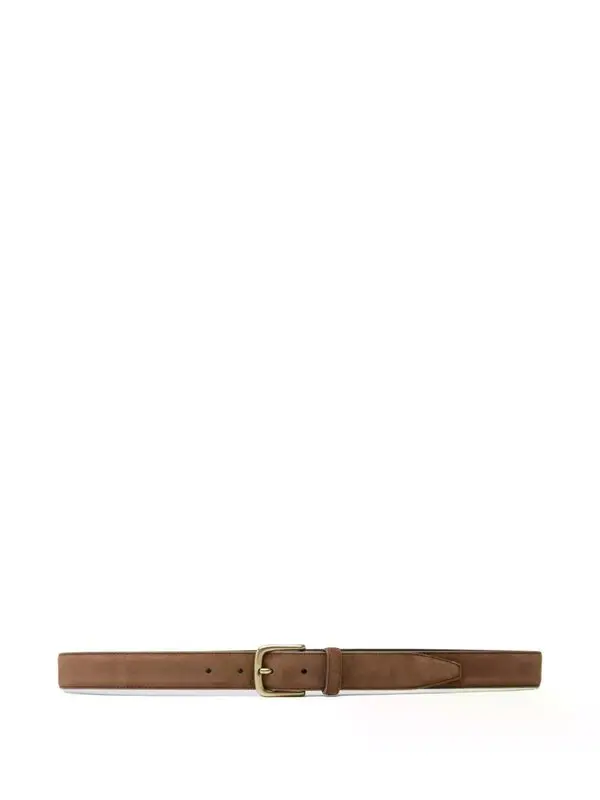 Officine Creative Suede Belt - Brown