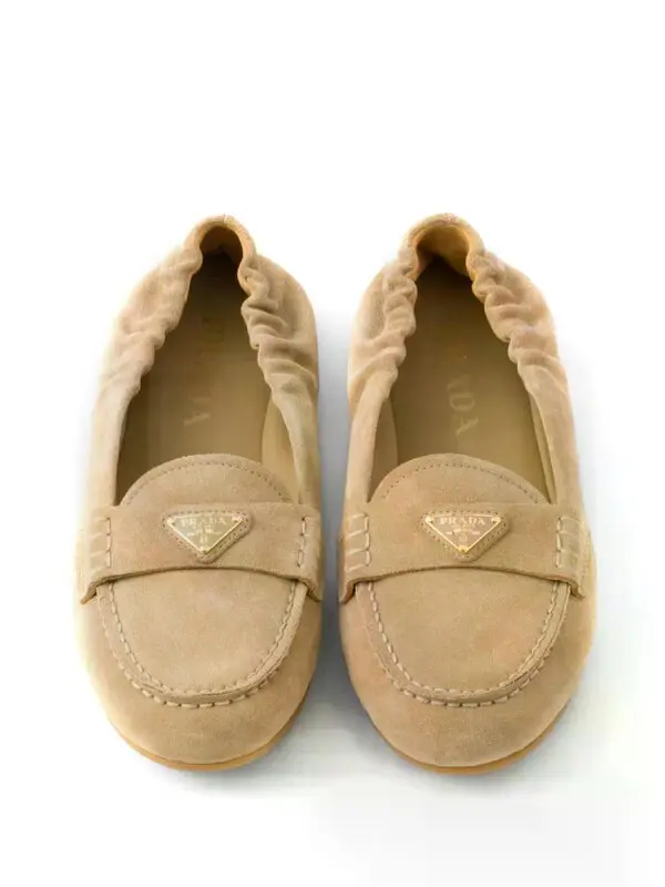 Prada Suede Loafers