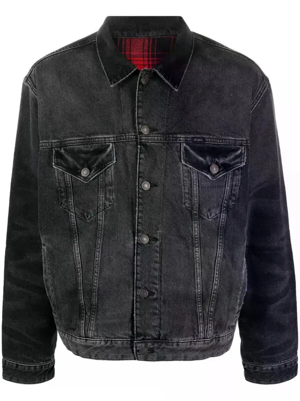 Polo Ralph Lauren Reversible Checked Denim Jacket