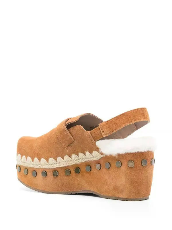 Mou 67mm Clog Pumps - Brown