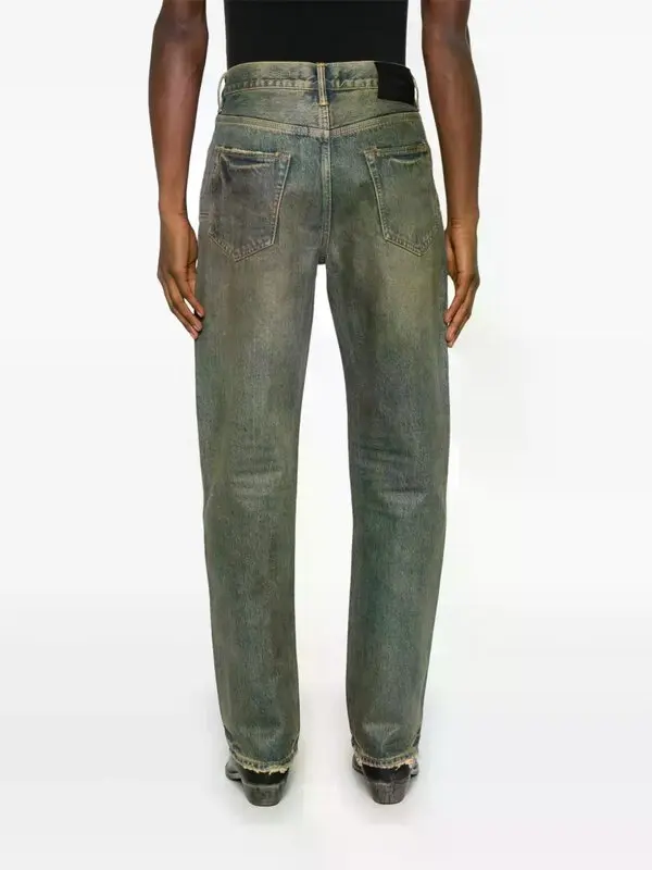 PURPLE BRAND Mid-rise Straight Jeans