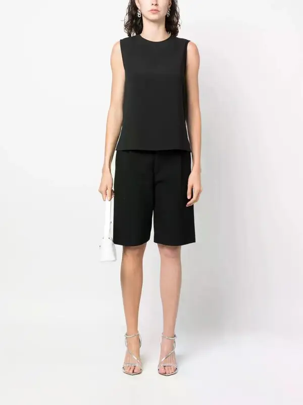 Calvin Klein Crew-neck Twill Tank Top