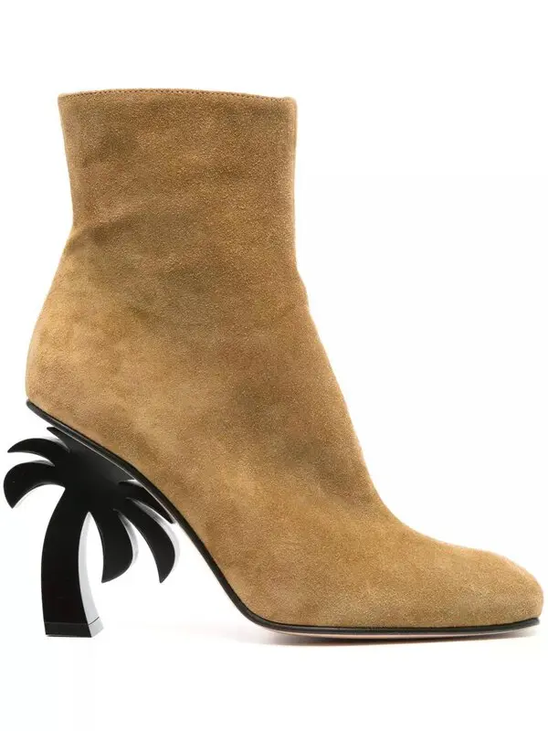 Palm Angels Palm-heel 105mm Suede Boots