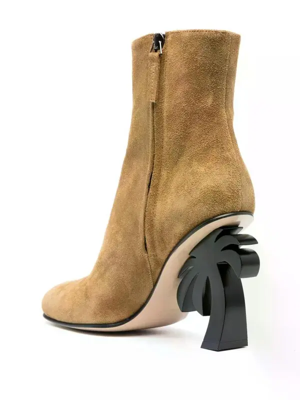 Palm Angels Palm-heel 105mm Suede Boots