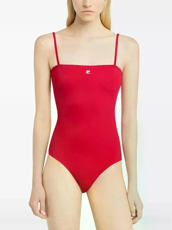 COURREGES Heritage Swimsuit - Red