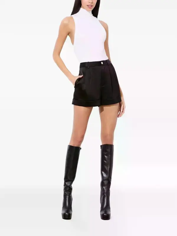 Alice + Olivia Conry Pleated Shorts