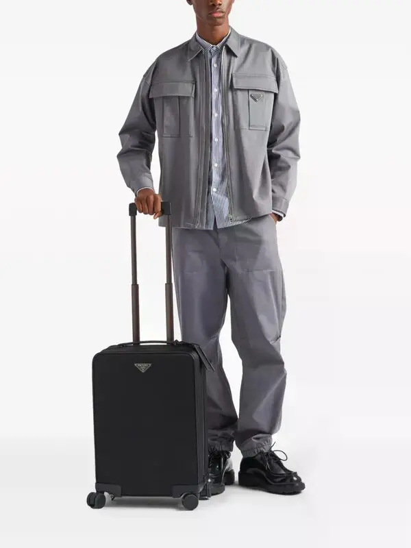 Prada Re-nylon Triangle-logo Trolley