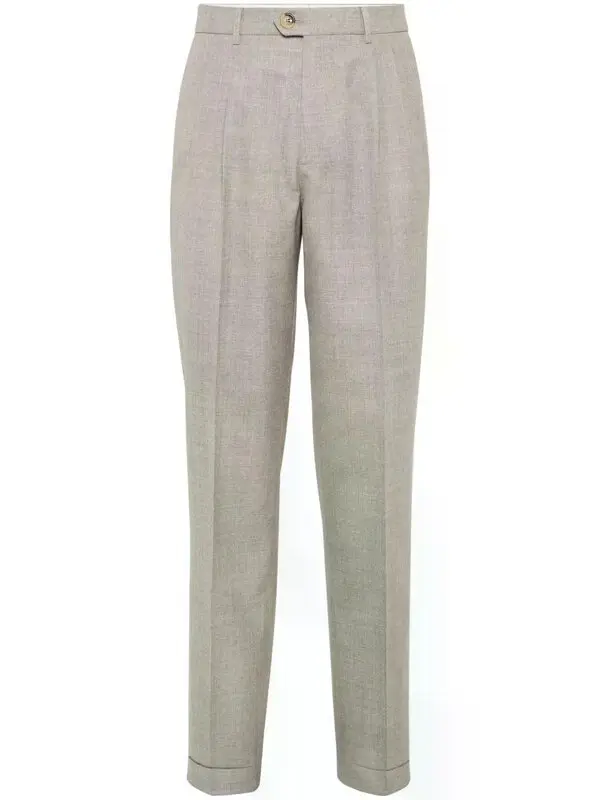 Brunello Cucinelli Pleat-detail Tailored Trousers