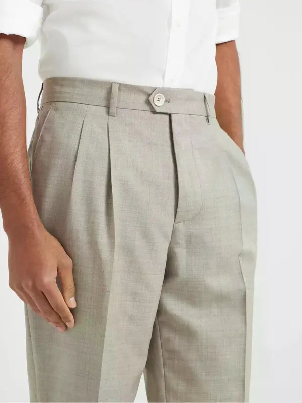Brunello Cucinelli Pleat-detail Tailored Trousers