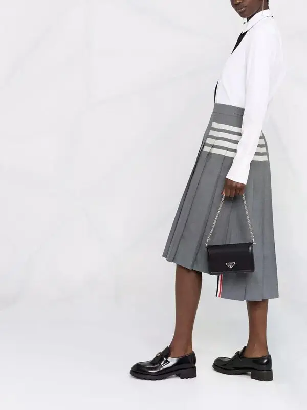 Thom Browne Pleated Kilt Skirt