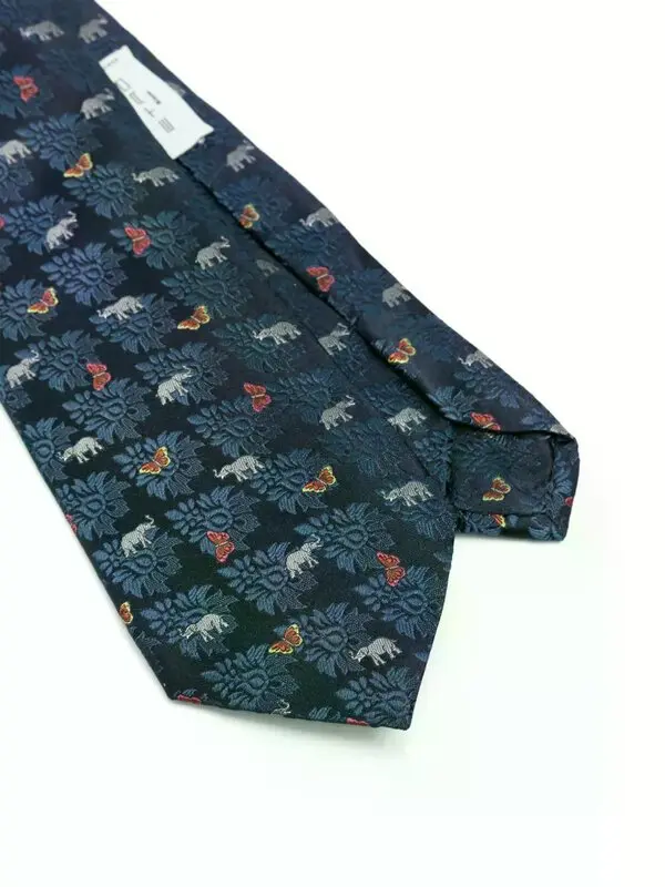 Etro Silk Jacquard Tie