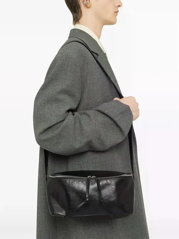 JIL SANDER Leather Shoulder Bag