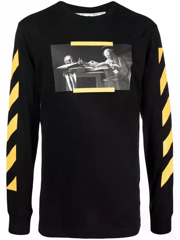 Off-White Caravaggio Print Long-sleeve T-shirt