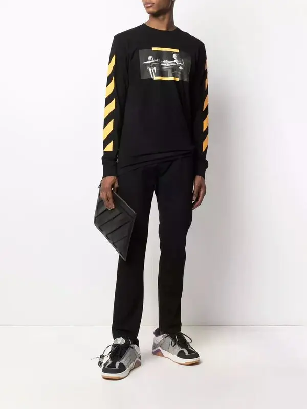 Off-White Caravaggio Print Long-sleeve T-shirt