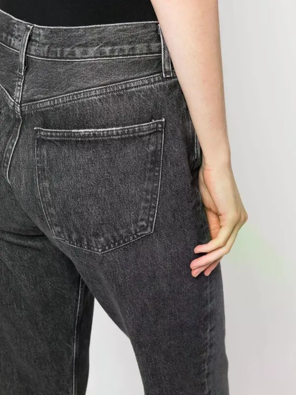 AGOLDE High-rise Cropped Jeans